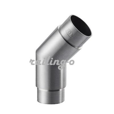 China 135 Degree  Tube Elbow Connector  Round Tube 2 Way Elbow Connector OEM for sale