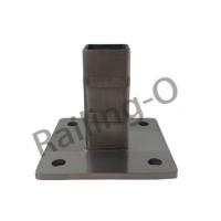 China Stainless Steel Square Tube Long Base Plate for sale