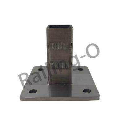 China Stainless Steel Square Tube Long Base Plate for sale