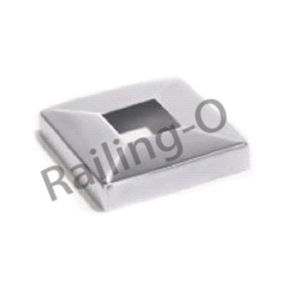 China AISI304  Stainless Steel Square Duct 40 X 40mm 50 X 50mm Square Tube Cover Cap for sale
