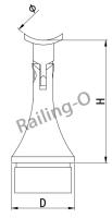 China Handrail support for sale