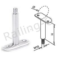 China SUS316L Removable Stair Handrail Bracket CE ISO9001 Stair Handrail Supports for sale