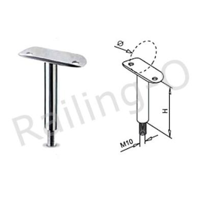 China Stain Mirror Exterior Handrail Bracket SS316L  Stainless Steel Components for sale