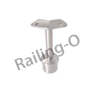 China Stainless Steel Handrail Support With Satin Or Mirror Finish H79-82 QJ1300.042 for sale