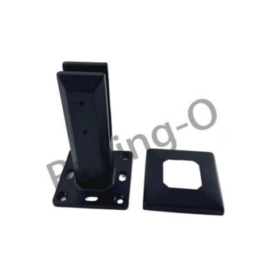 China POOL FENCE SPIGOT SQUARE FLANGED 180MM for sale