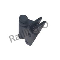 China Stainless Steel 304/316 Glass Gate Spring Hinge Round Post Mount Screw Set Fixing for Pool Fencing ROH006 for sale