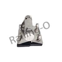 China Precision Glass to Glass Spring Hinge Φ22 Barrel 74.5mm Length for Pool Fencing 8-12mm Panels ROH002 for sale