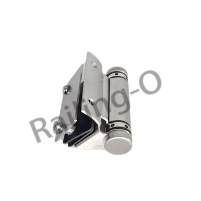 China SPRING HINGE GLASS TO ROUND POST HINGES for sale