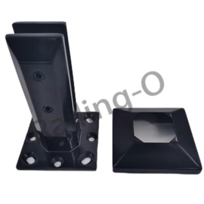China POOL FENCE SPIGOT SQUARE FLANGED 150MM for sale