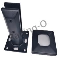 China POOL FENCE SPIGOT SQUARE FLANGED 160MM for sale