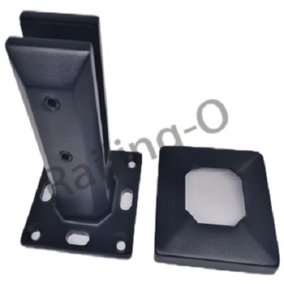 China POOL FENCE SPIGOT SQUARE FLANGED 160MM for sale