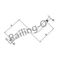 China Versatile Glass To Wall Clamp 75x75mm Dual Thread  M6 M8 Wall To Glass Bracket for sale