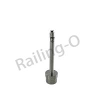 China Adjustable Handrail Support Φ42.4×t2.0 Wall Mount AISI304/316 Stain/Mirror Finish QJ1600 for sale