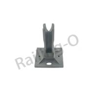 China Stainless Steel Base Plate with 135mm Insert for 40x40mm Square Tube 94942.040.36 for sale