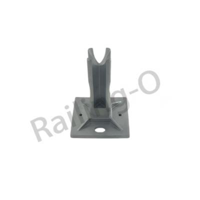 China Stainless Steel Base Plate with 135mm Insert for 40x40mm Square Tube 94942.040.36 for sale