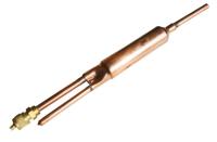 China Refrigerator Spun Filter Drier with valve, (copper filter drier, fridge drier filter, freezer filter) for sale