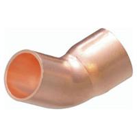 China 45 degree copper elbow C x C, (copper fitting, copper plumbing fitting, HVAC/R fitting) for sale