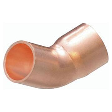 China 45 degree copper elbow C x C, (copper fitting, copper plumbing fitting, HVAC/R fitting) for sale