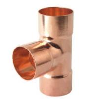 China Copper Equal Tee C x C x C, (copper tee, copper pipe fitting, ACR pipe fitting) for sale