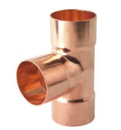 China Copper Equal Tee C x C x C, (copper tee, copper pipe fitting, ACR pipe fitting) for sale