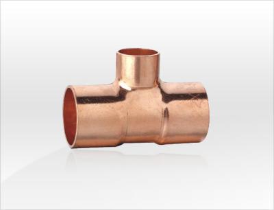 China Copper Reducing Tee C x C x C, (copper fitting, copper pipe fitting tee) for sale