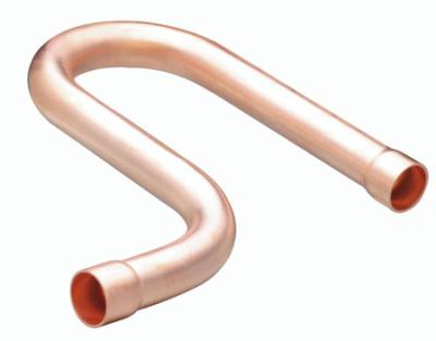 China Copper Suction P-Trap, (copper P trap, copper fitting, pipe fitting, HVAC/R fitting) for sale