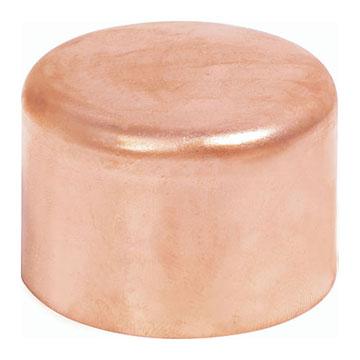 China Copper pipeline cap, copper cap, copper fitting, copper pipe fitting for sale
