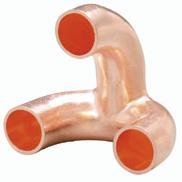 China Copper Tripod (special tee, copper tee, copper fitting) for sale