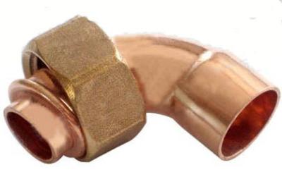 China Copper bent tap connector, (copper fitting, HVAC/R fitting, ACR fitting) for sale