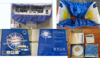 China Q-565 Supporting panel air conditioning cleaning cover, PVC AC Washing Clean Protector Bag with Water Pipe, A/C cover for sale