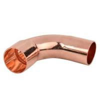 China 90 degree copper long elbow FTG x C, (copper fitting, copper elbow) for sale