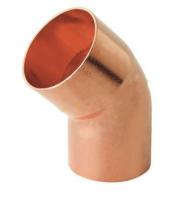 China 45 degree copper elbow FTG x C, (copper fitting, copper elbow, HVAC/R pipe fitting, ACR fitting) for sale