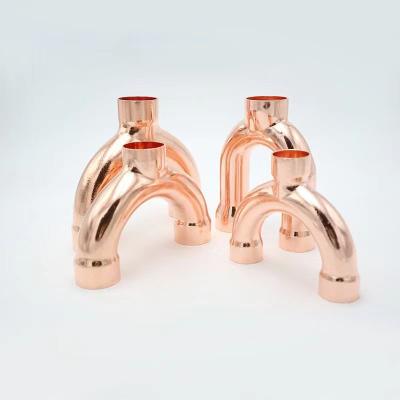 China Copper Tee open (copper U bend, (copper fitting, air conditioning parts, HVAC/R part) for sale