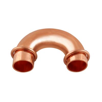 China copper U bend with brazing ring, (air conditioning copper fitting, refrigeration fitting,  ACR fitting) for sale