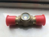 China Hermetic Sight Glass for Air Conditioning &Refrigeration, flare sight glass, brass indicator for sale