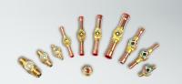 China Brass sight glass, solder sight galss for refrigeration & air conditioner, brass oil level sight glass, indicator for sale