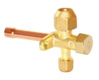 China Air Conditioner Service Valve, split brass valve, A/C valve, HVAC/R part, refrigeration brass valve for sale