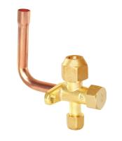 China Air Conditioner Service Valve, split brass valve, A/C valve, HVAC/R part, refrigeration brass valve for sale