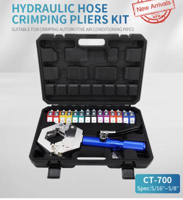 China Hydraulic Hose Crimping Pliers Kit CT-700, (HVAC/R tool, hand tool, refrigeration tool) for sale