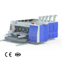 China Flexo Ink 4 Colors Corrugated Carton Printing Machine Slotting Die Cutting Automatic for sale