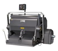 China Hand Cardboard Rotary Die Cutting Press Manual Feed Machine Cast Body for sale