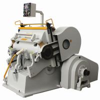 China Hand Cardboard Rotary Die Cutting Press Manual Feed Machine Cast Body for sale