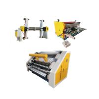 China 2 ply corrugated paperboard machine line single facer corrugated production line for sale
