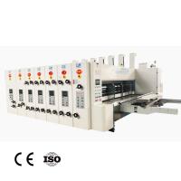 China 2 Color Flexo Printing Slotting Die Cutting Machine Automatic for sale