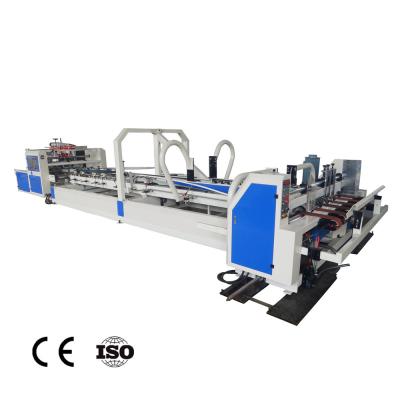 China High Accuracy 11.5kw Auto Folder Gluer Machine , Carton Box Folding Machine for sale
