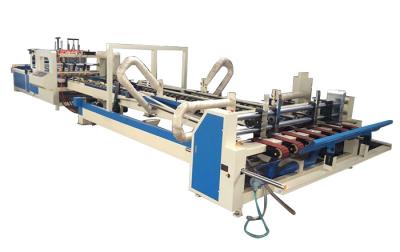 China Multifunction Automatic Folder Gluer Stitcher Equipment For Corrugated Box for sale