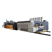 China Low Noise Carton Auto Folder Gluer Machine 200m/Min Design Speed for sale