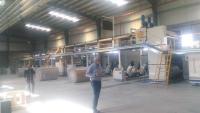 China 380V Cardboard Carton Production Line For Double Wall 3 5 7 Layer Corrugated Box for sale