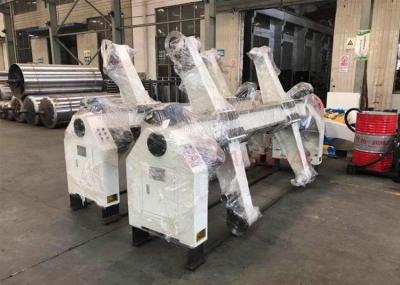 China Cardboard Electric Mill Roll Stand Shaftless 1400mm-2500mm Expiry Width for sale