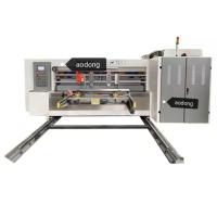 China 4color Flexo Printing Slotting Die Cutting Machine Computer Control for sale